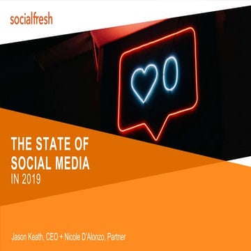 Jason Keath and Nicole D'Alonzo - The State of Social Media, Social ...