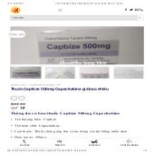 Thuốc Capbize 500mg Capecitabine điều trị ung thư đại tràng, vú, dạ dày.pdf