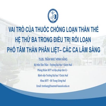 THUỐC CLT THE HE 3 TRONG DIEU TRI .pptx
