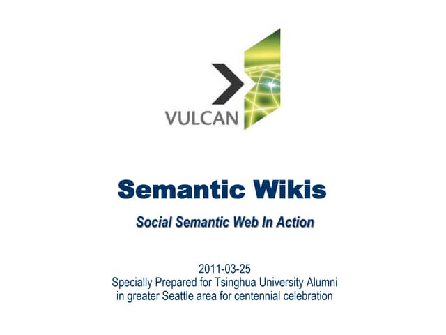 Semantic Wiki Social Semantic Web In Action Ppt