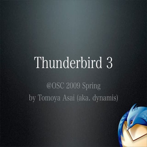 先取り Thunderbird 3 - 検索エンジン Gloda 搭載で変わるメール管理法 - | PDF | Browsers ...