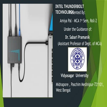 intel thunderbolt technology ppt presentation | PPT