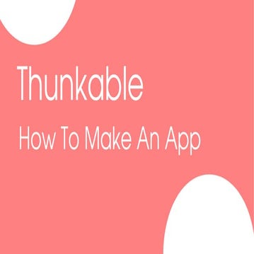 Thunkable | PDF