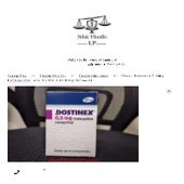 Thuoc-Dostinex-0-5mg-Cabergoline.pptx