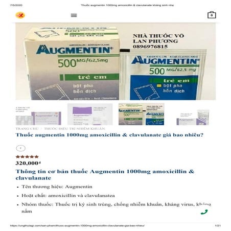 Thuoc augmentin | PDF
