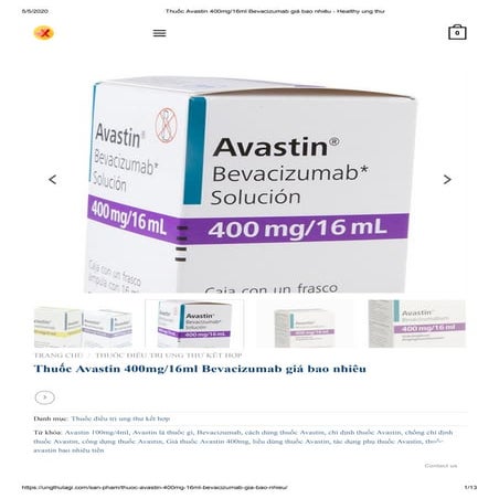 Thuoc avastin-400mg-16ml | PDF