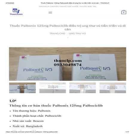 Thuoc xatral 10mg alfuzosin hydrochloride dieu tri benh tang san tuyen ...