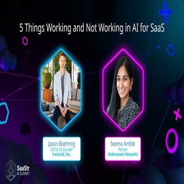 SaaStr Annual 2024: 5 Things That Are Actually Working and 5 Things That Aren’t in B2B SaaS AI ...