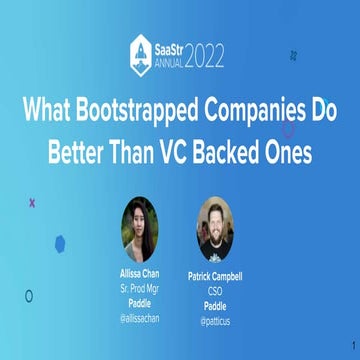 $200M Acquisition: What Bootstrapped Companies Do Better than VC Backed Ones with Paddle ...
