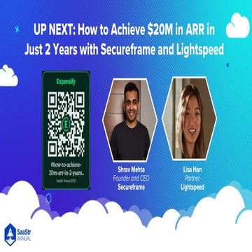 How to Achieve $20M in ARR in Just 2 Years with Secureframe and ...