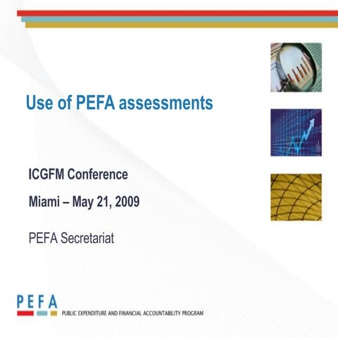 Workshop Session II: Public Expenditure Financial Accountability (PEFA ...