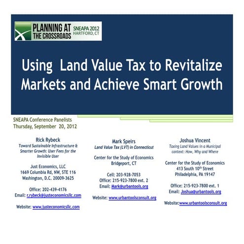 Using Land Value Tax | PDF