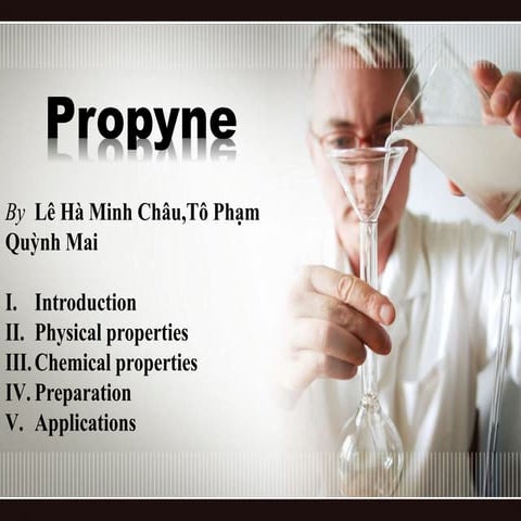 Propyne | PPT