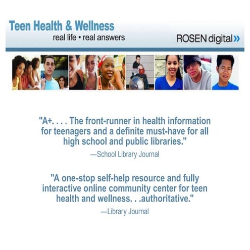 Teen Health & Wellness Online Training | PPT