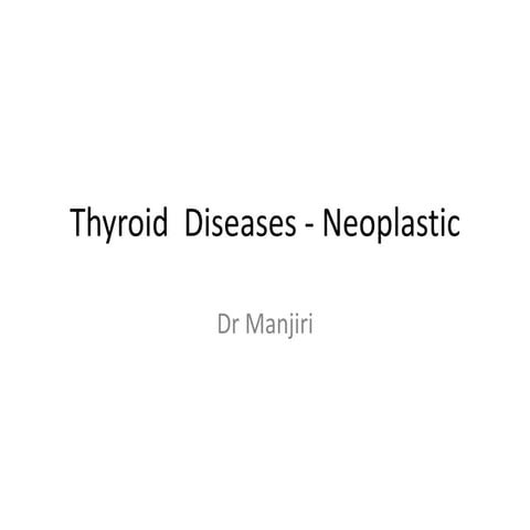Thyroid Anatomy And Surgery And Management Pptx