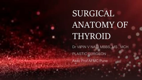 Development of Thyroid Gland (Special Embryology) | PPT