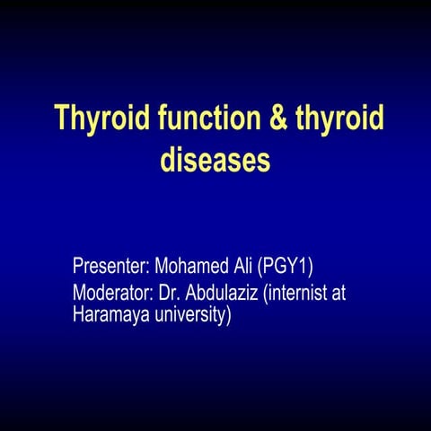 Thyroid assessment & thyroid DZ.ppt