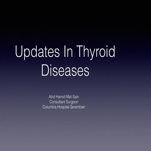 Hypocalcaemia | PPTX