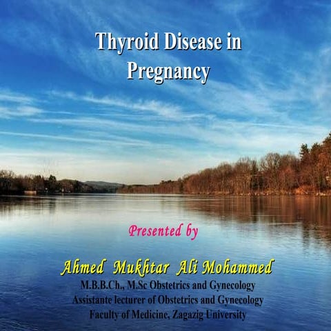 Thyroid disease in_pregnancy | PPT