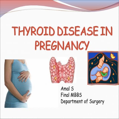 Thyroid diseases in pregnancy | PPT