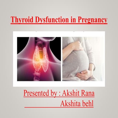 THYROID DISORDER IN PREGNANCY -Kamal.pptx