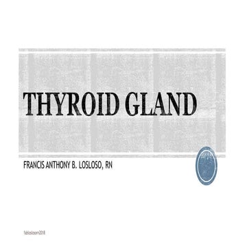 Thyroid Disorders Presentation 2 Pptx