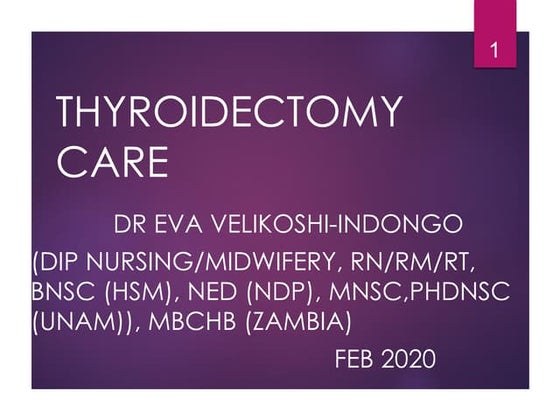 Thyroidectomy By Nursingcrib NCP (Pre Operative) : Assessment Nursing