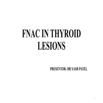 The bethesda system for reporting thyroid cytopathology | PPTX