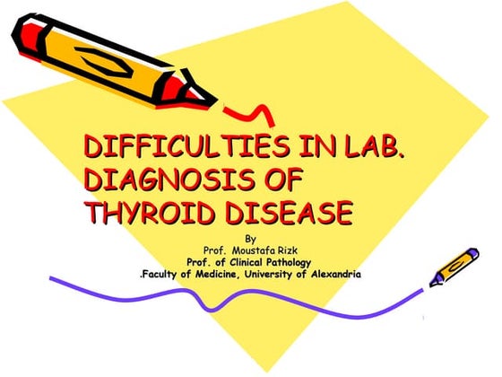 THYROID FUNCTION TESTS (TFT) | PPT