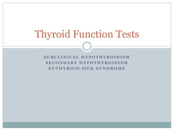 Thyroid stimulating hormone | DOCX | Thyroid Disorders | Endocrine and Metabolic Diseases