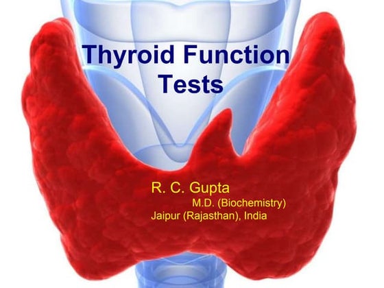 Lab tes thyroid dysfunction | PPT