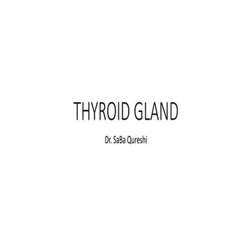 Thyroid Gland Ppt Pptx 1 Introduction 2 Associated Organ 3 Secretion 4 Transportation 5
