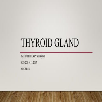 Thyroid Gland 1 Pptx