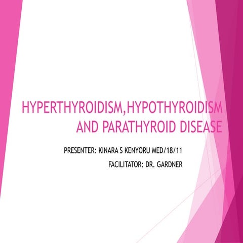 Thyroid disorders | PPTX