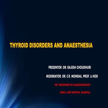 Thyroid ppt [autosaved] | PPTX