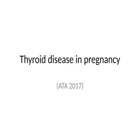 Thyroid disorders in pregnancy CONTROL OF THYROID FUNCTION.pptx