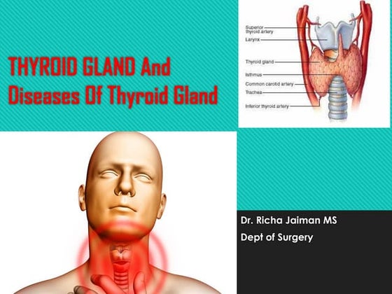 Thyroid & antithyroid drug | PPTX