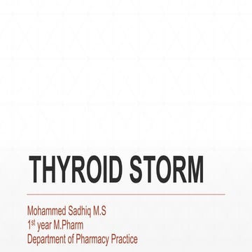 thyroid storm.pptx