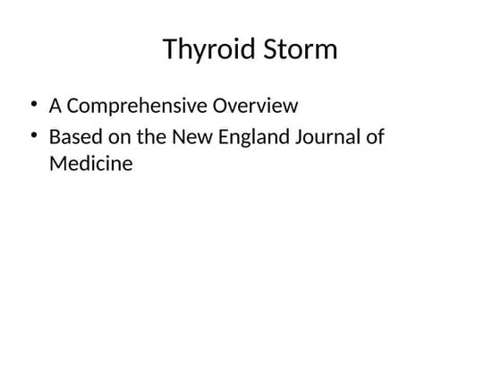 Thyroid_Storm_Presentation Management.pptx