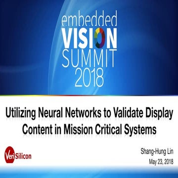 "Utilizing Neural Networks to Validate Display Content in Mission ...