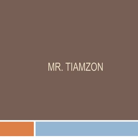 Tiamzon | PPT