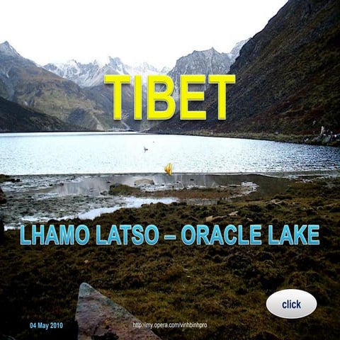 TIBET- Lhamo Latso (Oracle lake) | PPTX