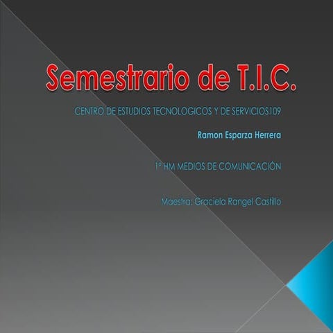 Semestrario Esparza Herrera Ramón | PPT
