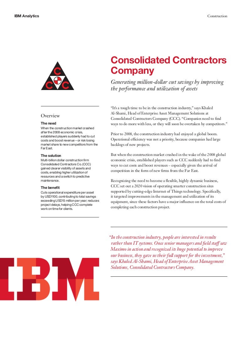 Consolidated Contractors Company (CCC), Riyadh (+966 59 489 6010)