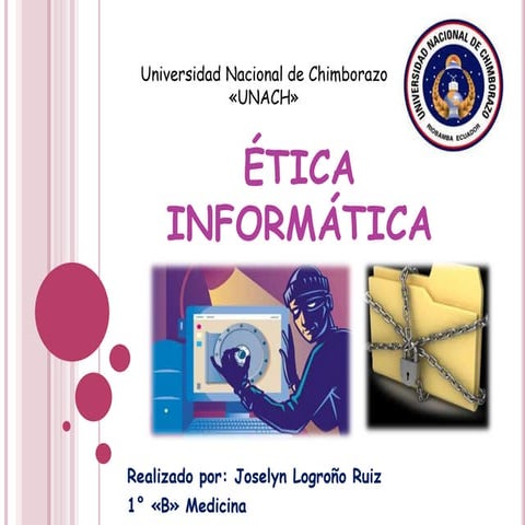ÉTica informática | PPTX
