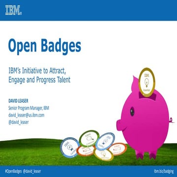 Open Badges: IBM Initiative to Attract, Engage and Progress Talent ...