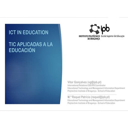 TIC na Educação | PPT