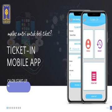 Aplikasi Penjualan Ticket in | PPTX