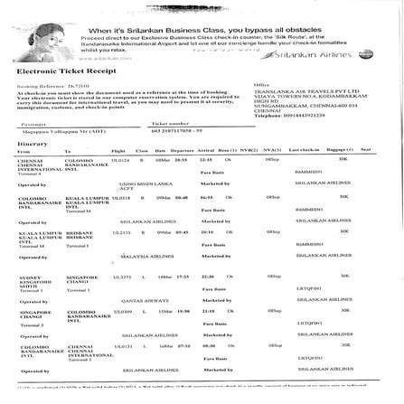 Ticket and receipt | PDF