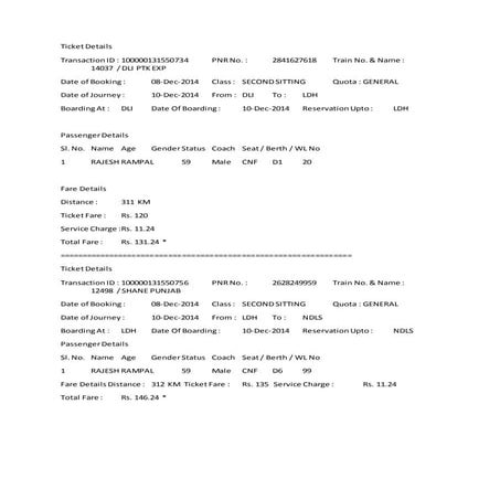 Ticket details | PDF